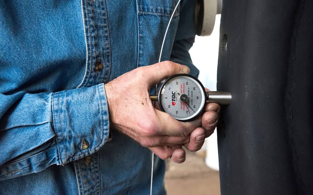 Rubber Hardness Test by Abtrex (Shore Durometer Testing)