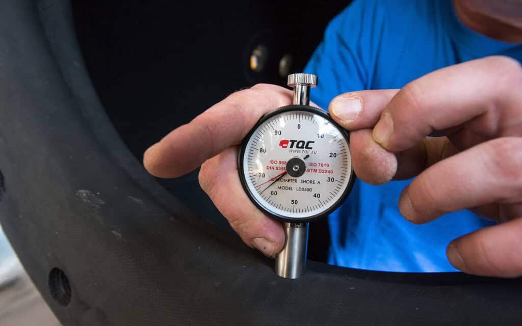 Rubber Hardness Test by Abtrex (Shore Durometer Testing)