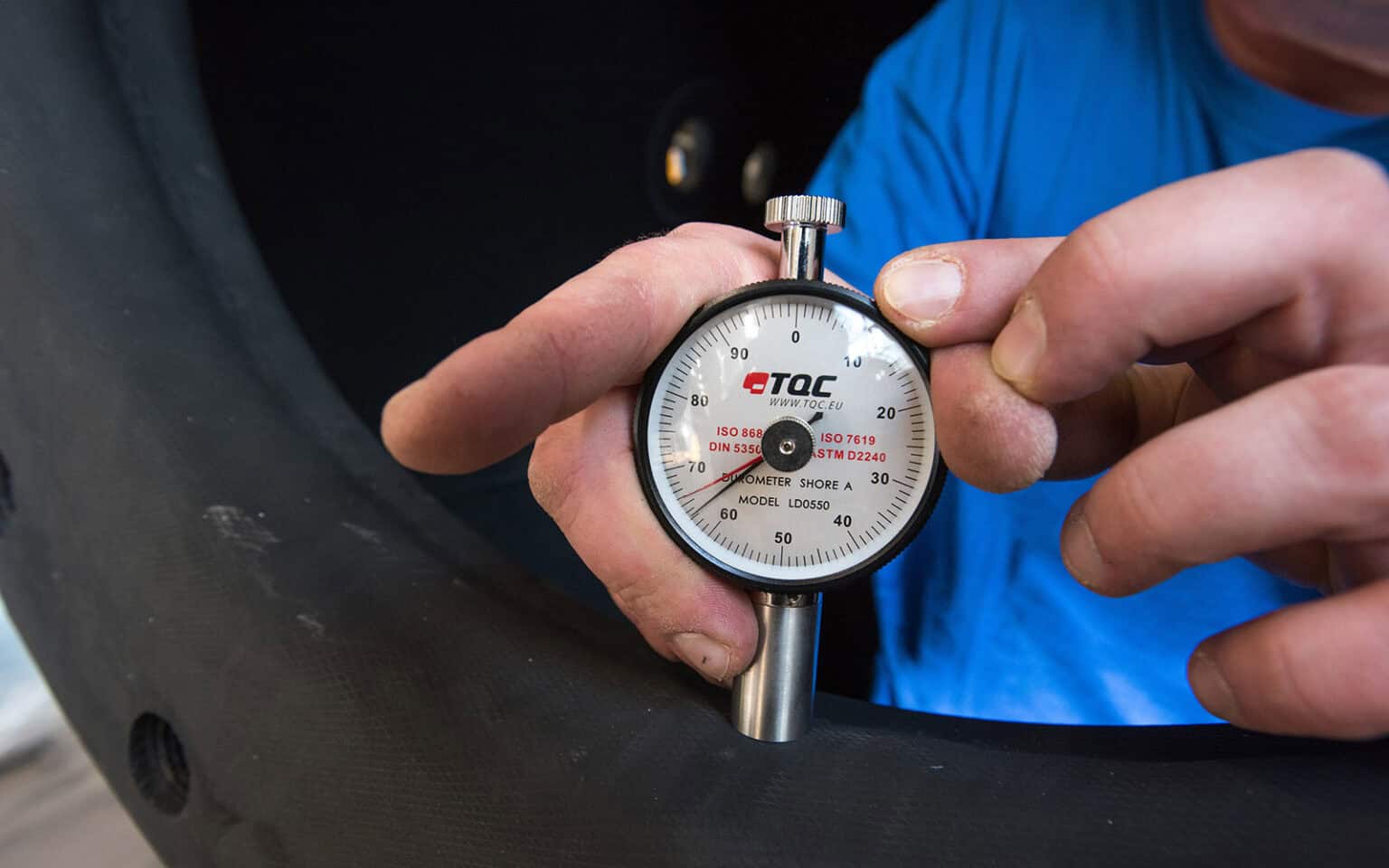 Rubber Hardness Test by Abtrex (Shore Durometer Testing)